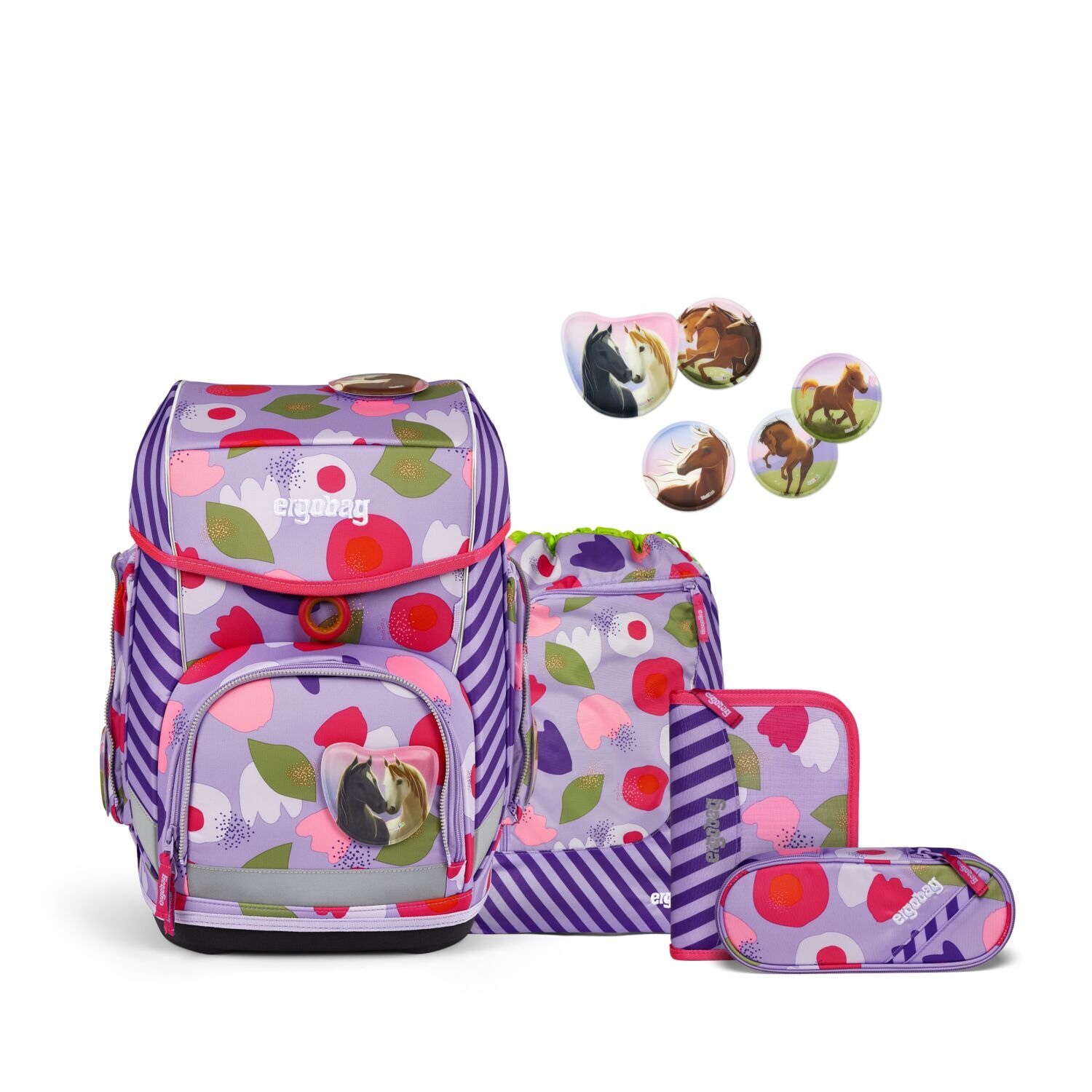 ergobag pack Nordic Horizon Schulranzen, 6-teiliges Set, Special ...